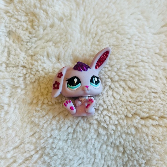 Littlest Pet Shop | Toys | Littlest Pet Shop Purple Glitter Sparkle ...